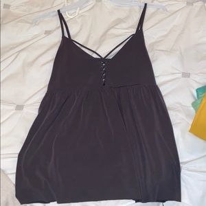 American Eagle Outfitters Tops | Black White American Eagle Tank Top | Poshmark